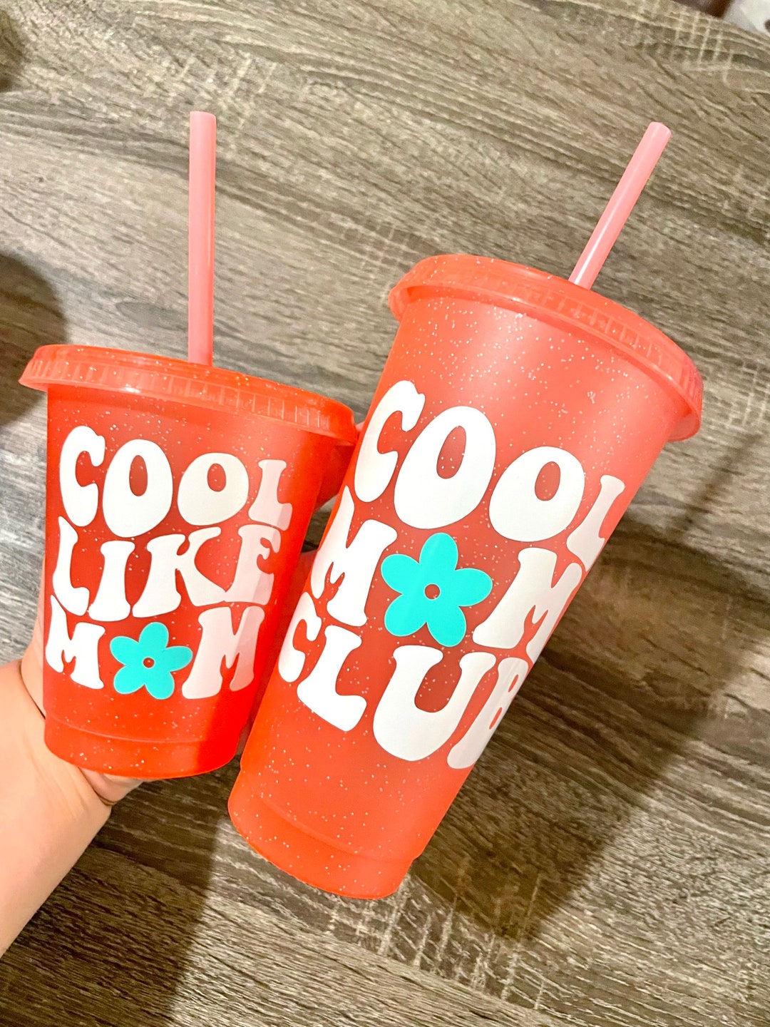 Pink Cool Mom Club Mama Mini Venti Cold Cup | Mama Mini Cup | Cool Mom ...