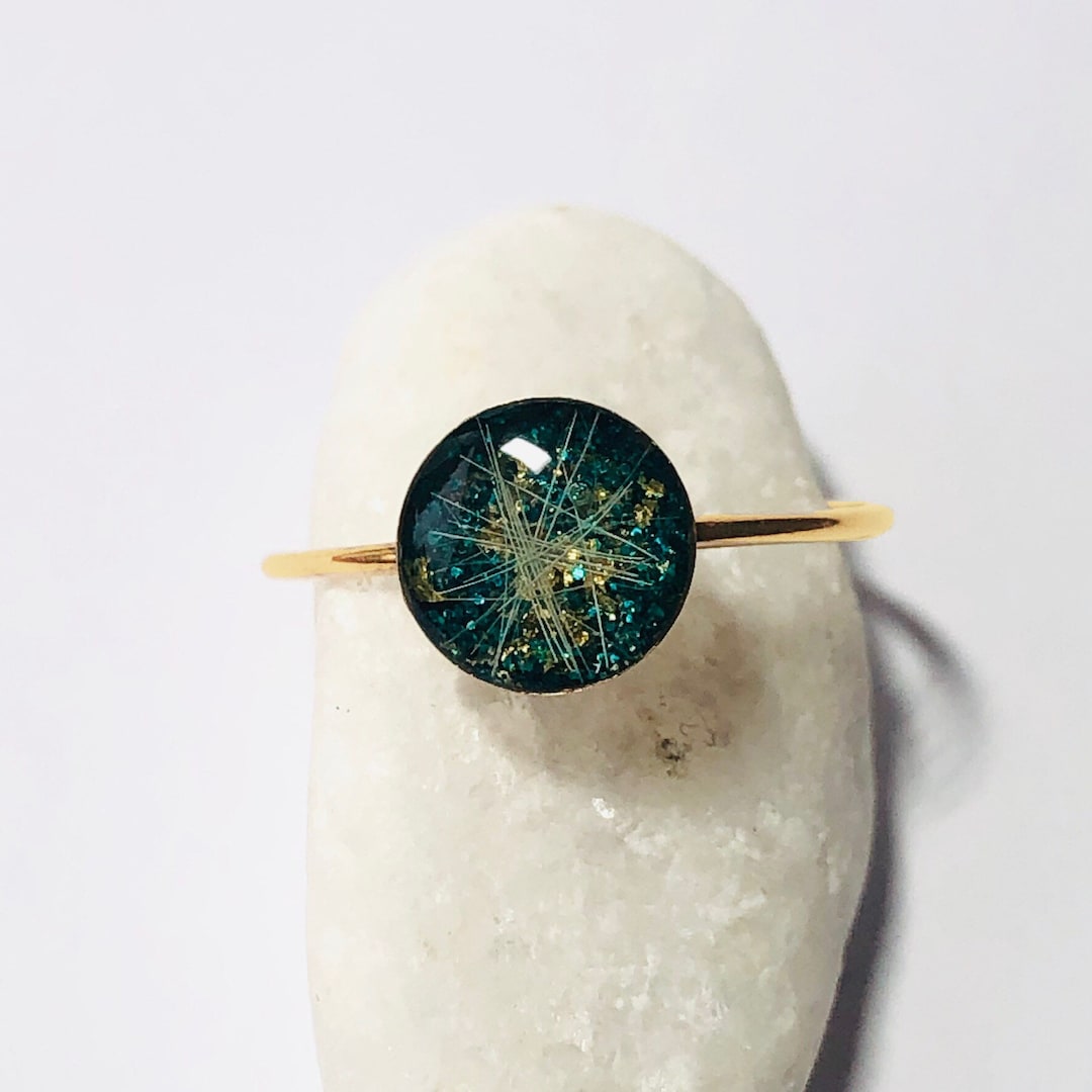 Gold Pet Ashes Ring, Cremation Jewelry for Pets, Custom Pet Memorial ...