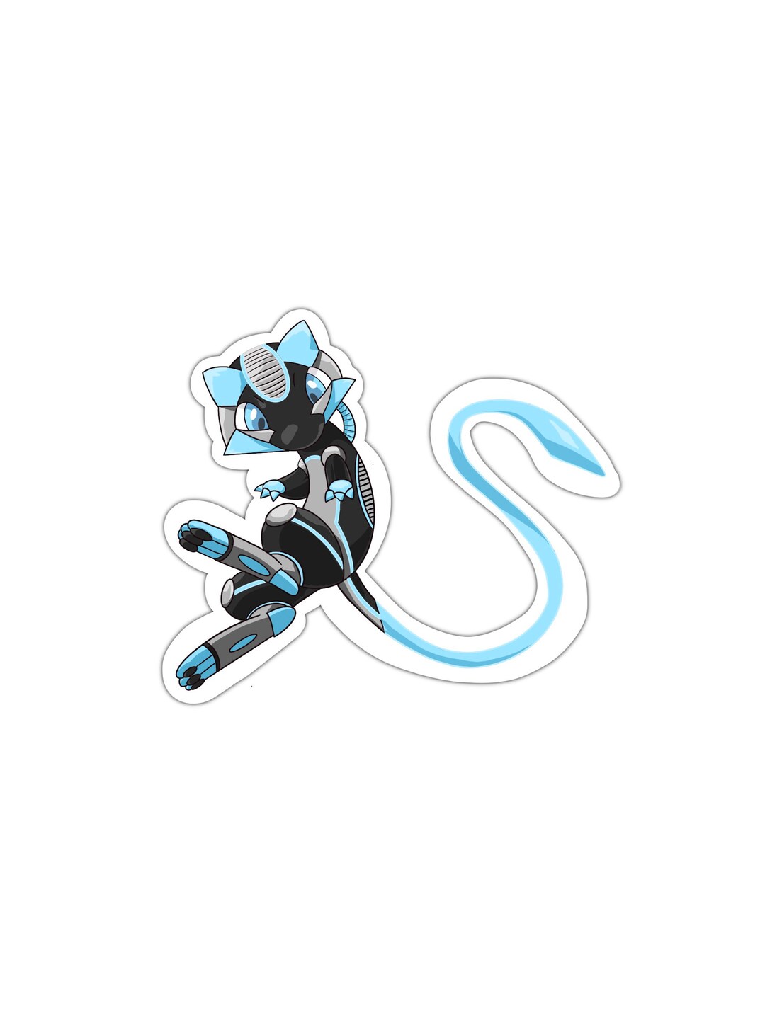 Future Mew Sticker - Etsy