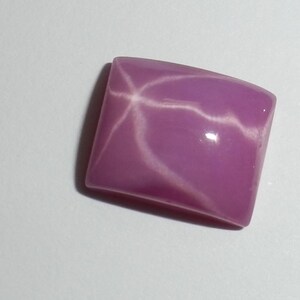 Opaque Star Ruby Rectangular 10x8 Mm Flat Cabochon Lab-created Stone 1 ...