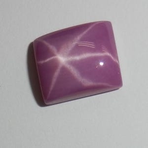 Opaque Star Ruby Rectangular 10x8 Mm Flat Cabochon Lab-created Stone 1 ...