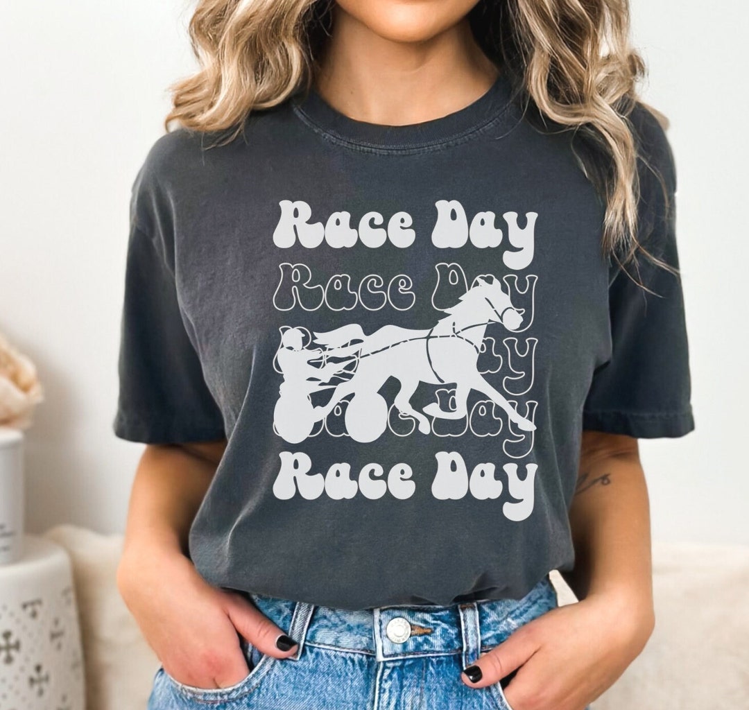 Harness Race Day Shirt, Harness Racing Top for Women, Mom Harness Race ...