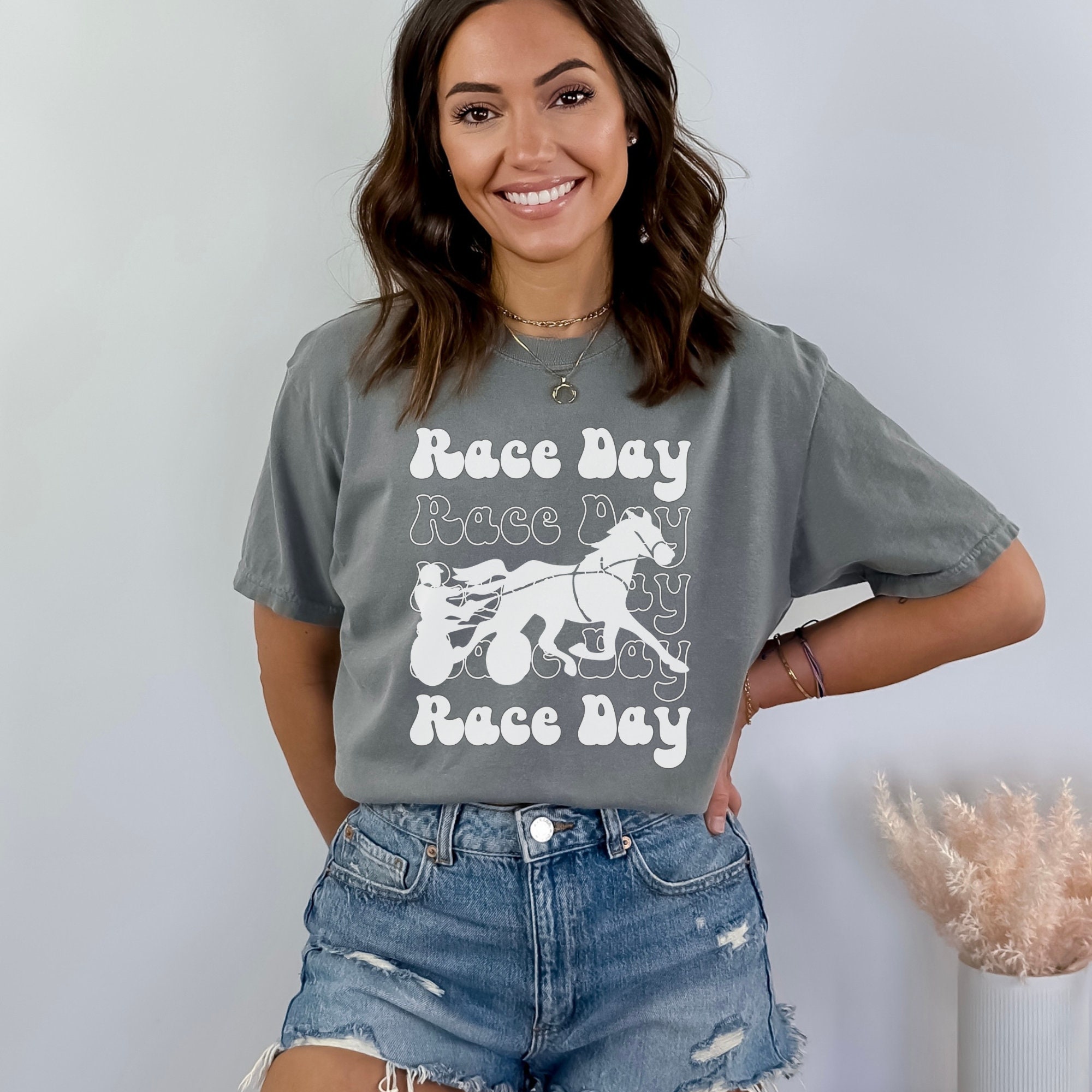 Harness Race Day Shirt, Harness Racing Top for Women, Mom Harness Race ...