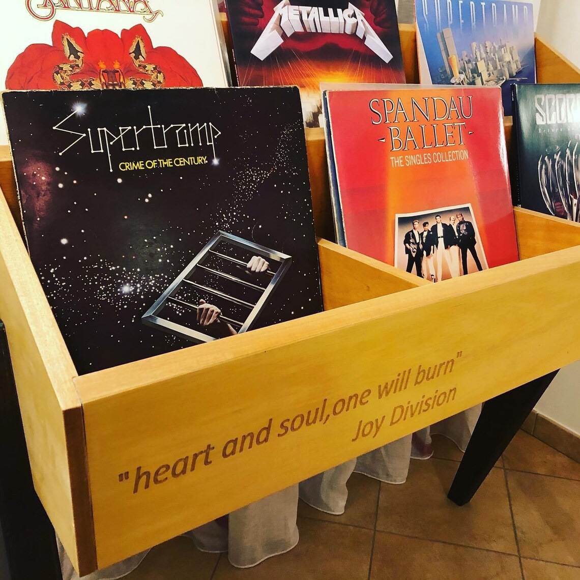 Vinylconsole Record Display and Turntable Console | Etsy