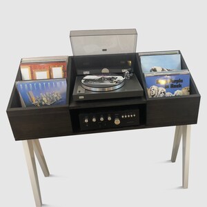 Vinylconsolle Popup - Record Display and Turntable Console - Etsy