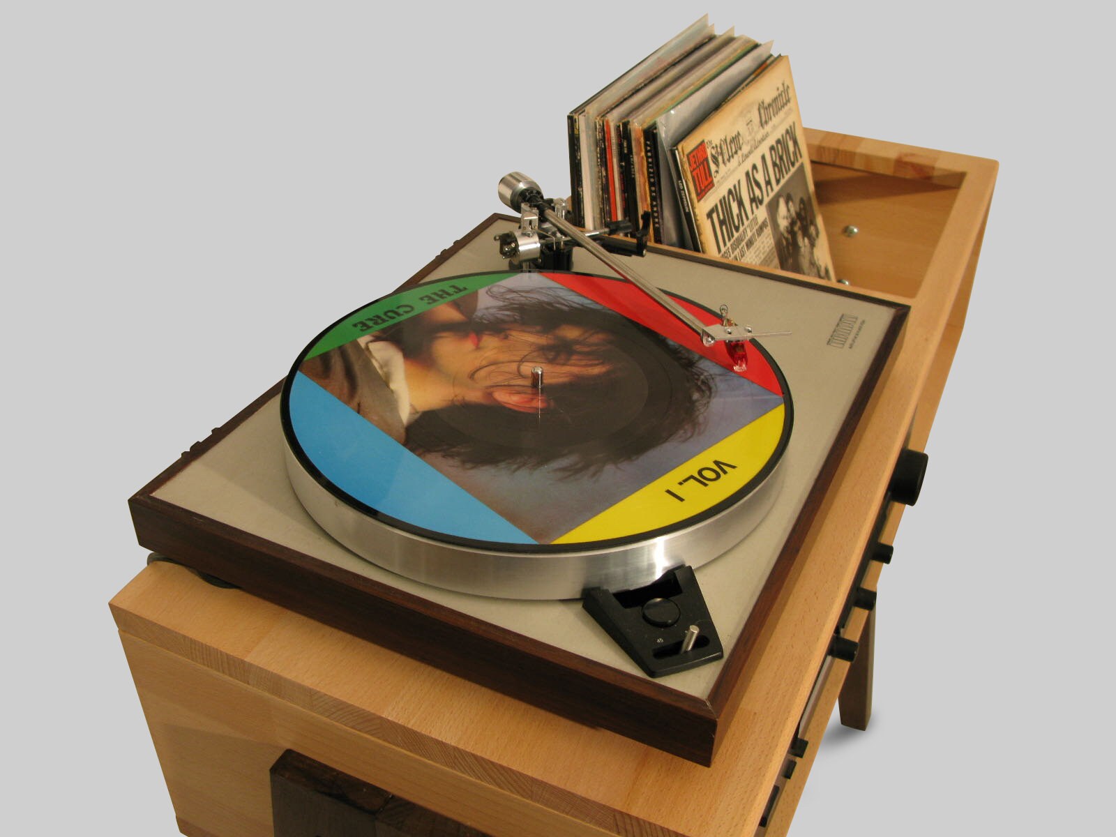 Vinyl99 - Record and Turntable Stand - Etsy
