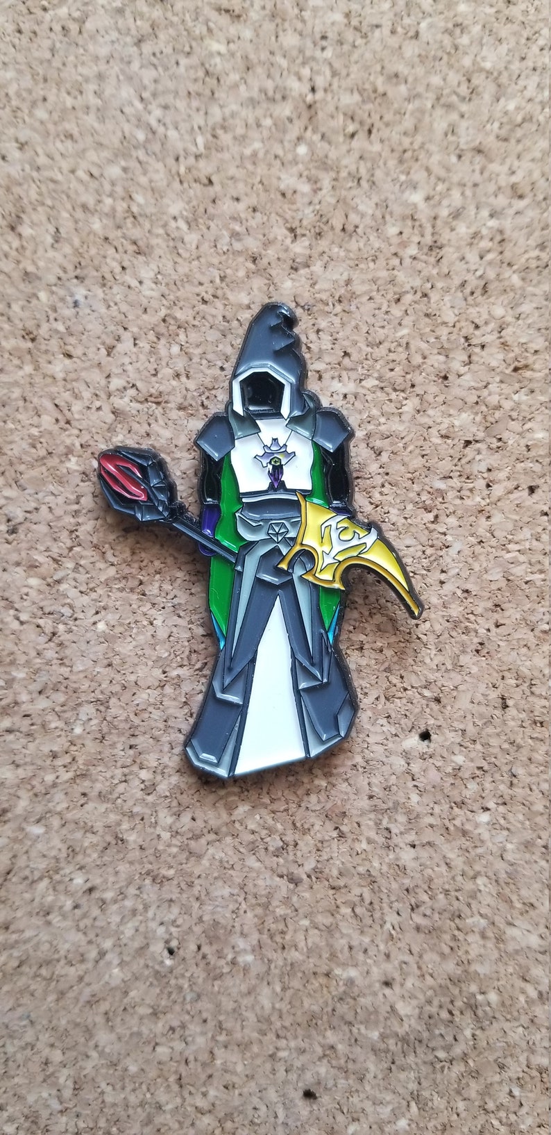 Void Knight Mage Pin. Oldschool Runescape Themed Festival | Etsy