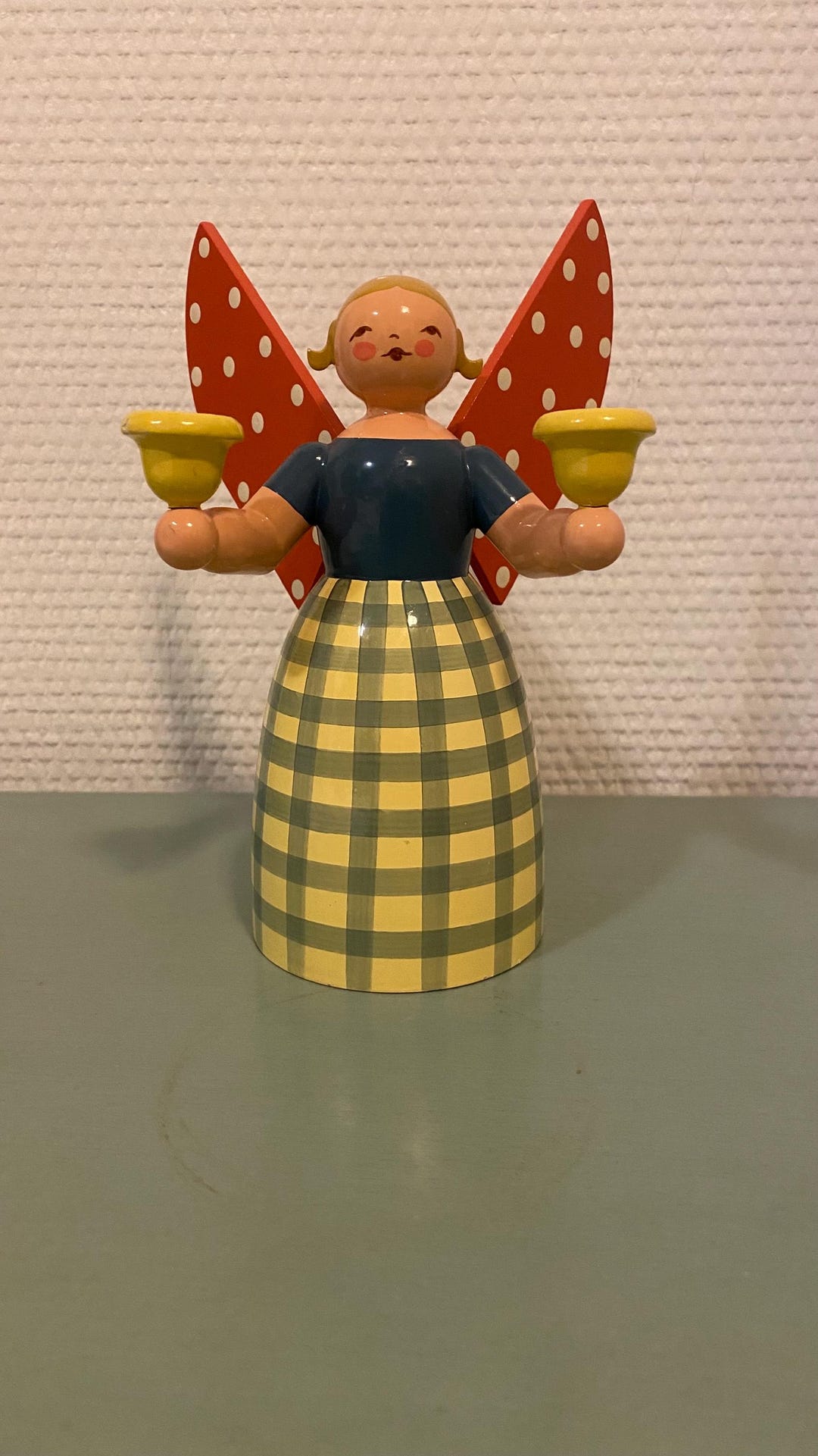 Wendt and Kühn, Angel of Lights Red Checked, Very Rare - Etsy