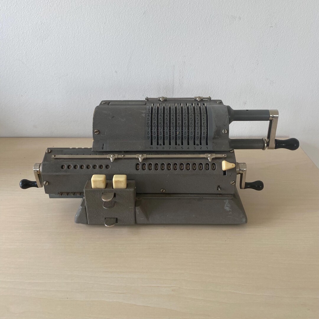Calculating Machine Antique Original Ohdner Gothenburg, 1940s - Etsy