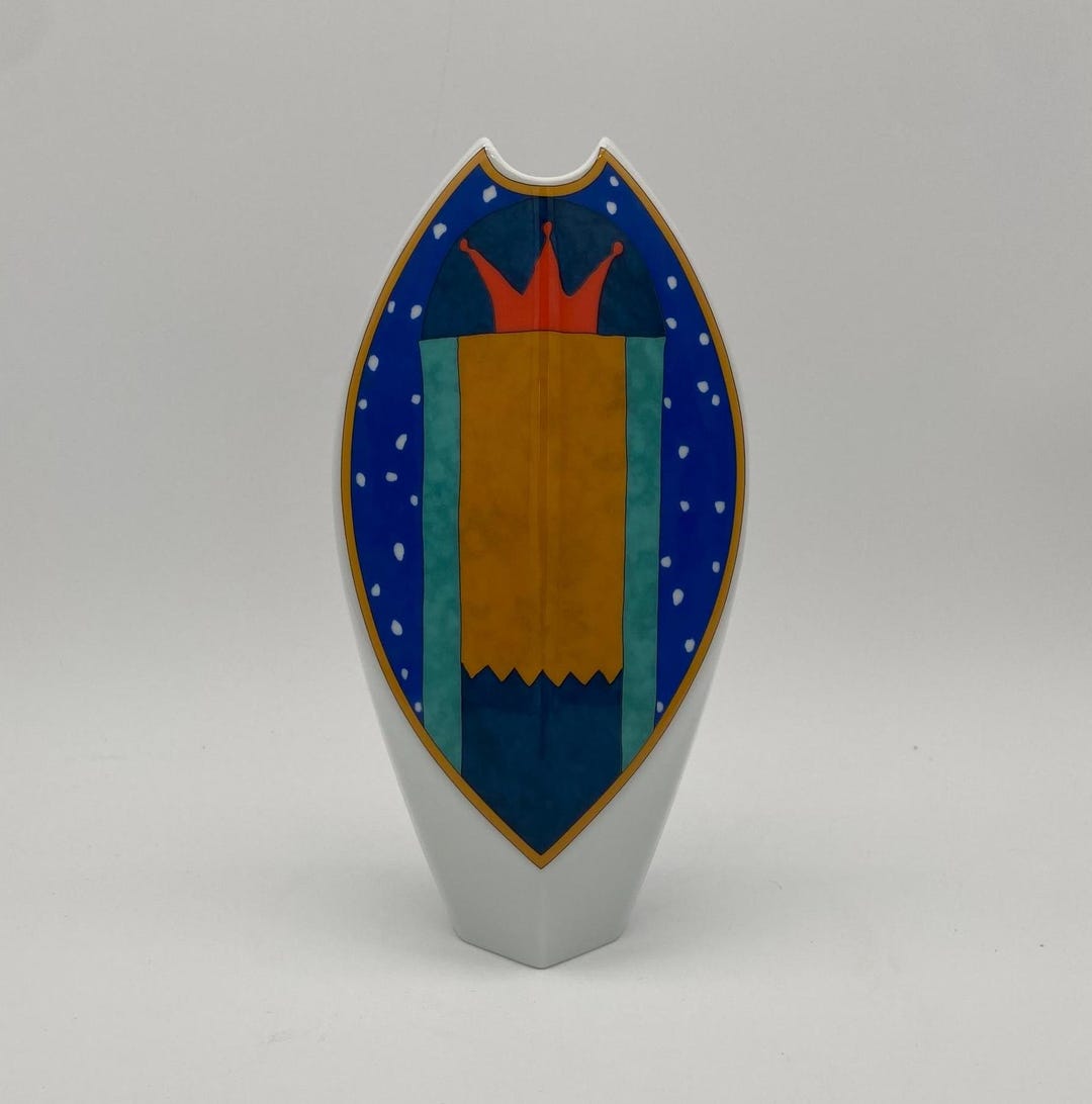 Rosenthal Studio-line Porcelain Vase Designed by Elsa Fischer Treyden ...