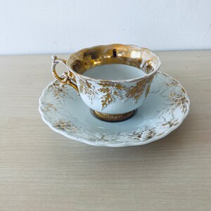 Antique Meissen Pompous Coffee Place Setting Cup UT saucer Around 1820 ...