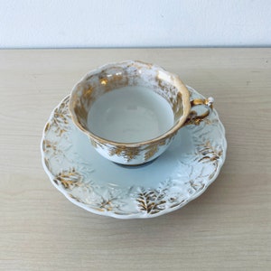 Antique Meissen Pompous Coffee Place Setting Cup UT saucer Around 1820 ...