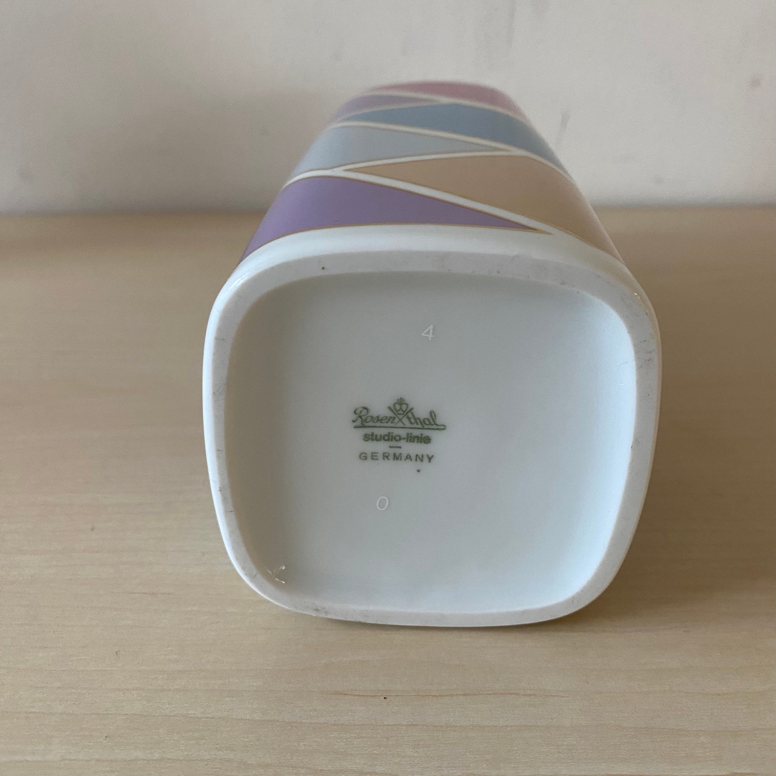 Designer Porcelain Vase Rosenthal Studio Linie, Dorothy Haffner, Pastel ...