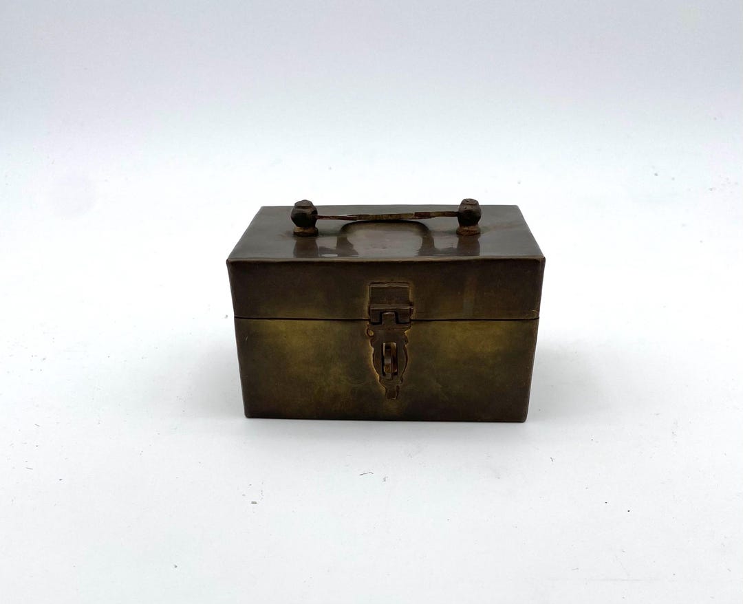 Cute Little Brass Box, Handmade, Brass Box - Etsy