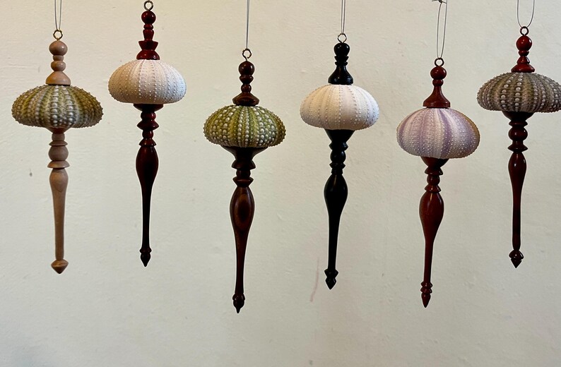 Sea Urchin Ornament - Handturned on a Lathe - Etsy
