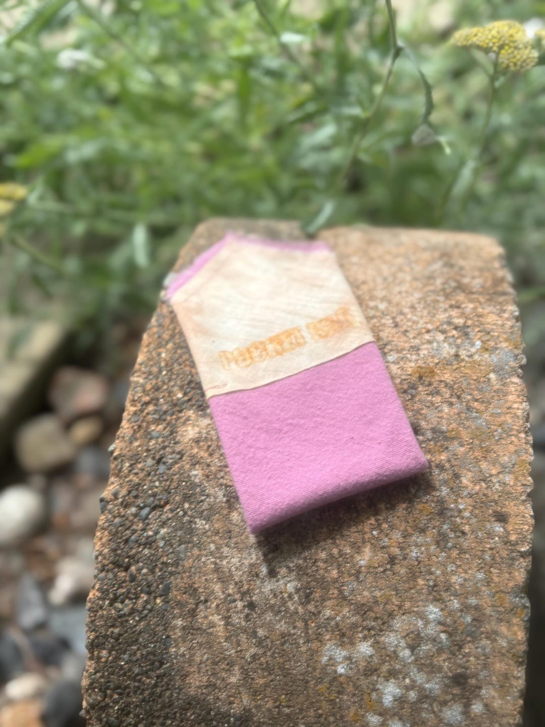 Organic Cotton Flannel Pocket Rag Cloth Handkerchief: 10” in Purpley ...