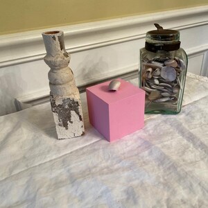 5 Inch Solid Wood Block Cube Pink Color 5x5x5 Inches - Etsy