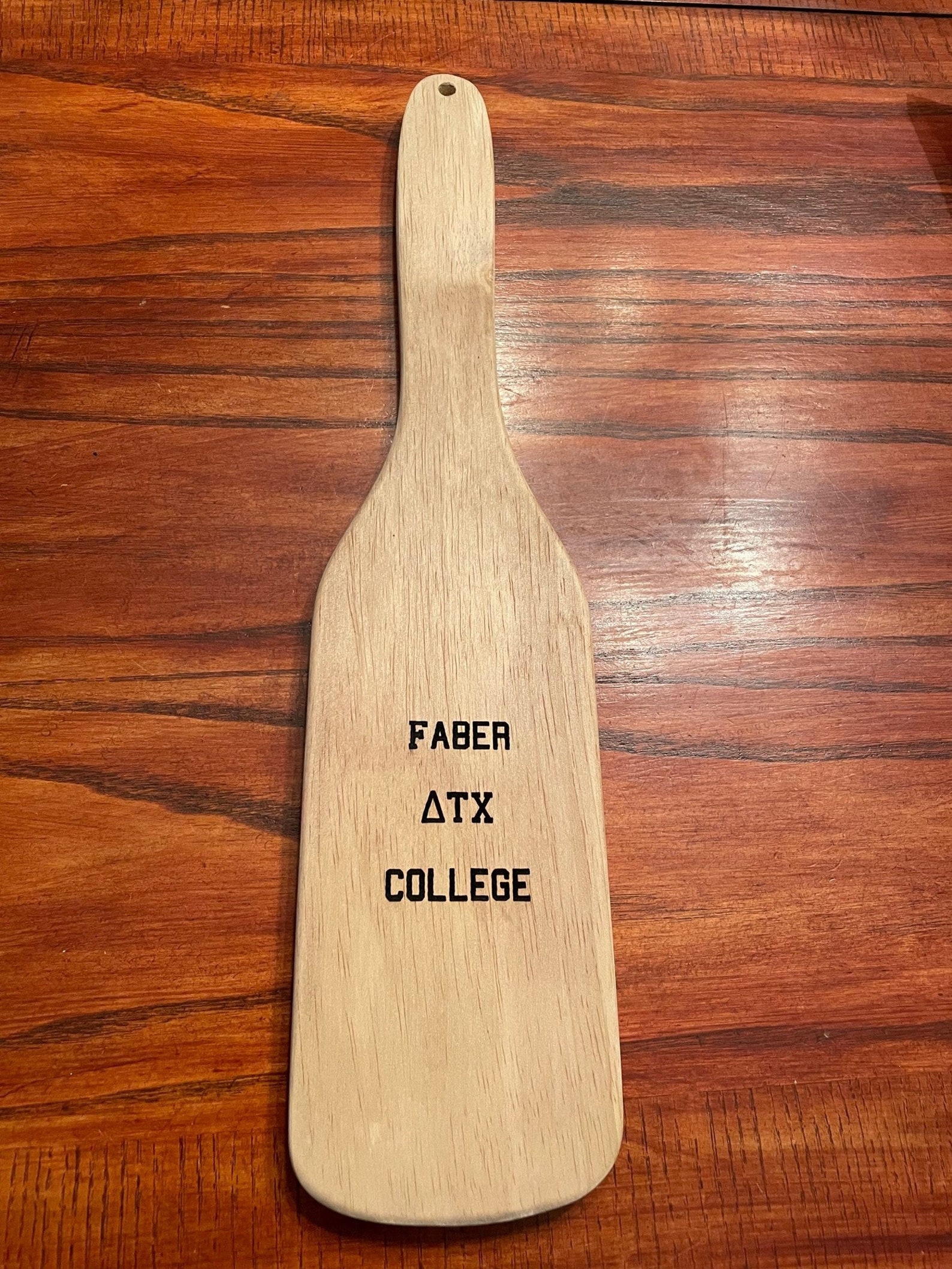 Fraternity Paddle From Delta Tau Chi Part of Faber College - Etsy