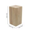3 Inch Solid Wood Block Cube 3x3x3 Inches - Etsy