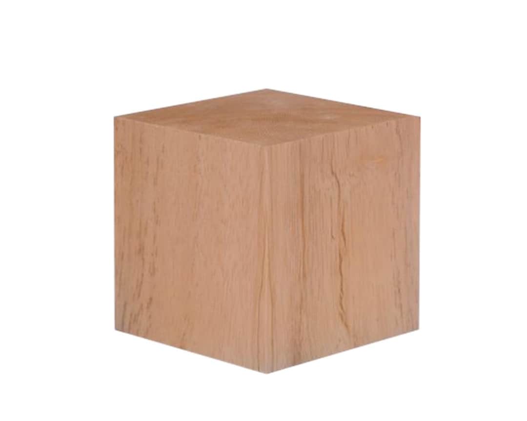 4 Inch Solid Wood Block Cube 4x4x4 Inches for DIY Projects - Etsy