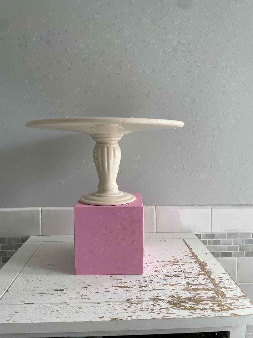 5 Inch Solid Wood Block Cube- Pink Color 5x5x5 Inches - Etsy