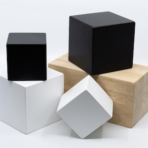 4 X 4 X 8 Inch Solid Wood Block Cube 4x4x8 Inches for DIY Projects ...