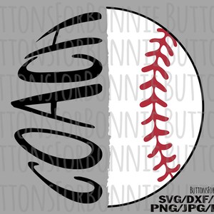 Baseball Coach Baseball Svg Baseball Coach Gift Coach Gift - Etsy