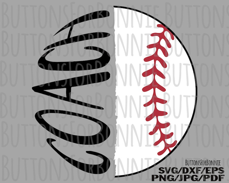 Baseball Coach, Baseball Svg, Baseball Coach Gift, Coach Gift, Diy ...