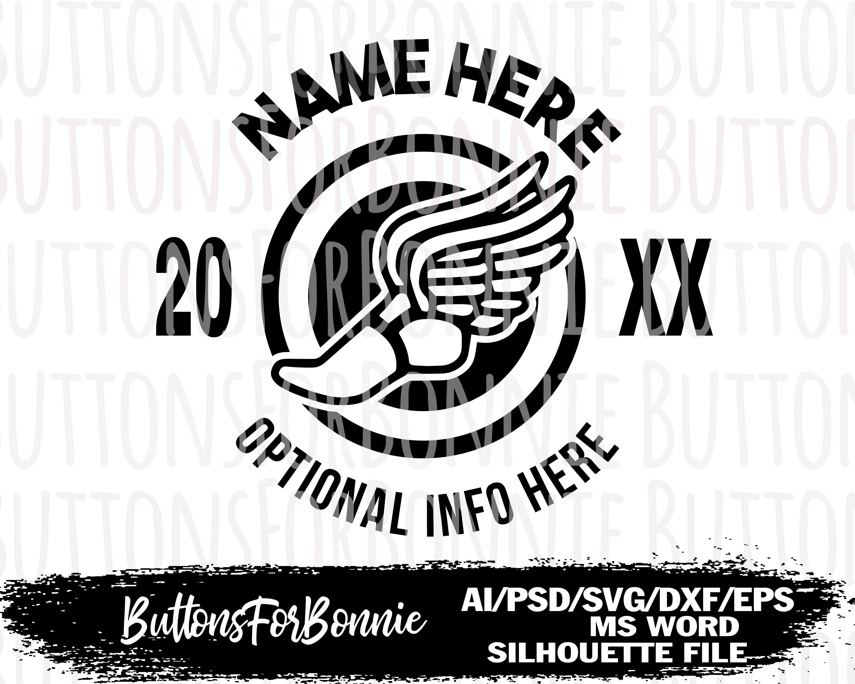Track and Field Svg, Track Team Svg, Template, Cutting File, Name Svg ...