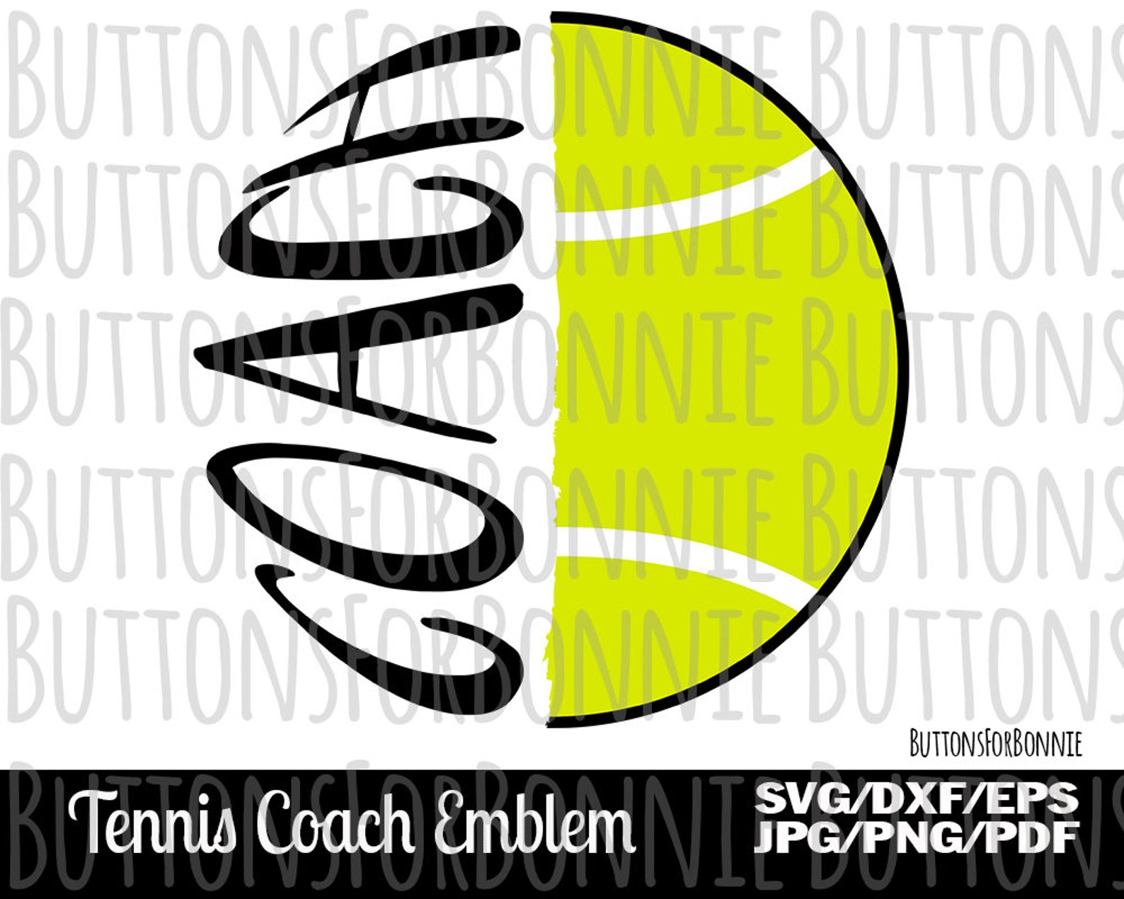 Tennis Coach, Tennis Svg, Tennis Coach Gift, Coach Gift, Diy Coach Gift ...