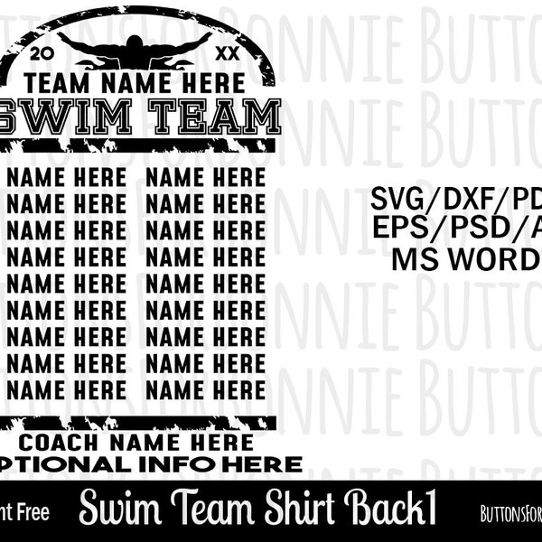 Swimmer Decal - Etsy
