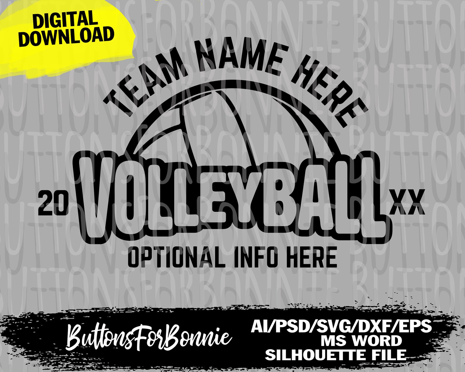 Volleyball Svg, Volleyball Vector, Volleyball Emblem, Volleyball Camp ...