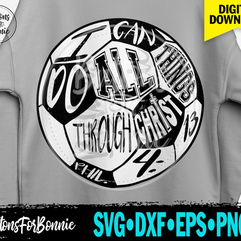 Soccer Christian Pattern - Etsy