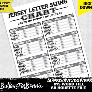 Jersey Number Svg, Jersey Back Svg, Template, Volleyball, Cut File ...