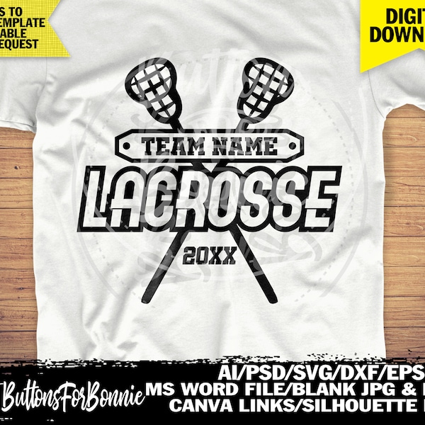 Lacrosse Svg - Etsy
