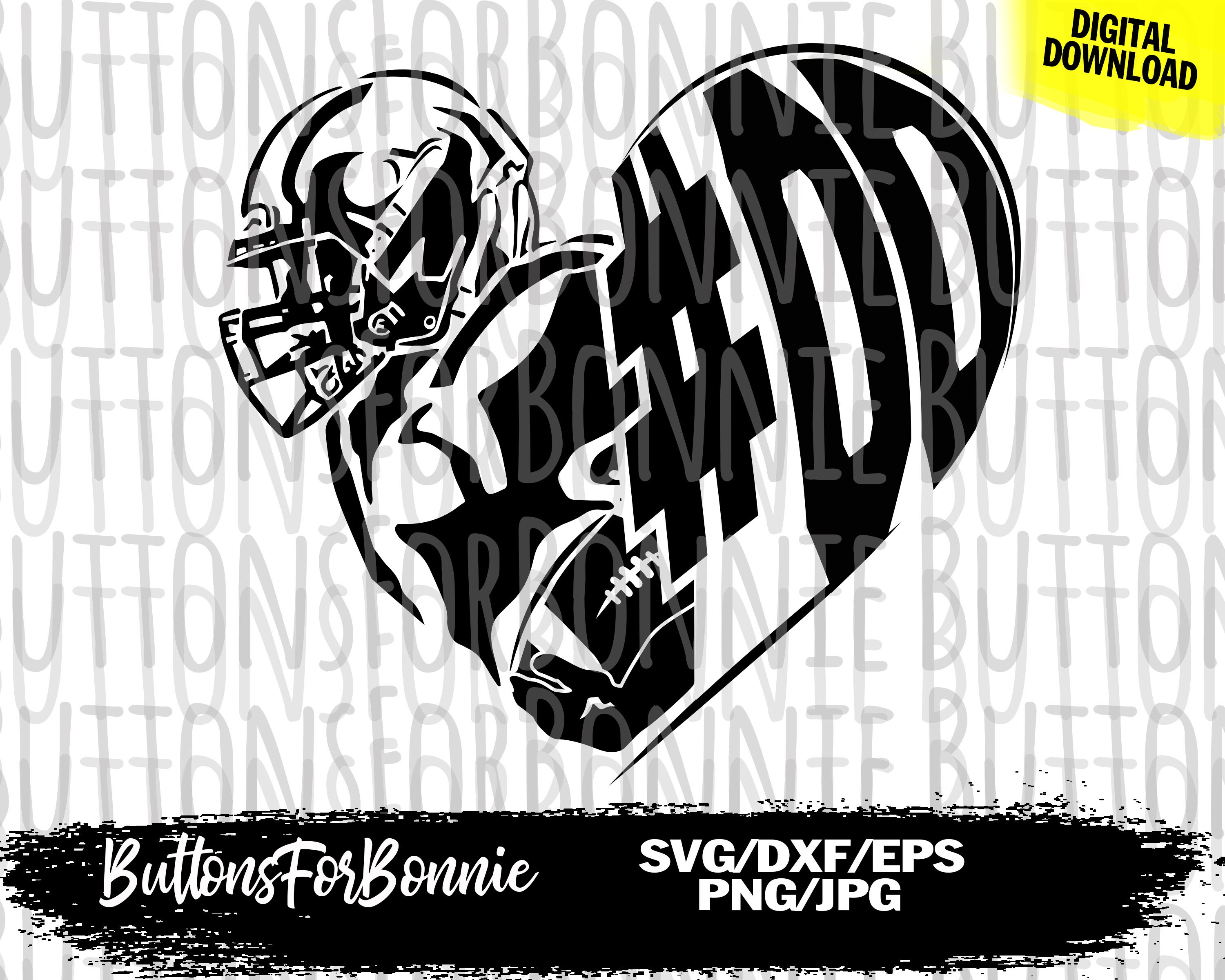Football Svg, Football Heart, Players Number, Shirt Design, Football ...