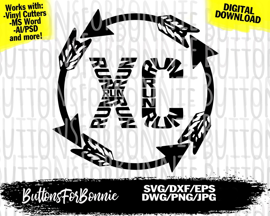 Cross Country Svg, Cross Country Team, XC Svg, Shirt Design, DXF, EPS ...