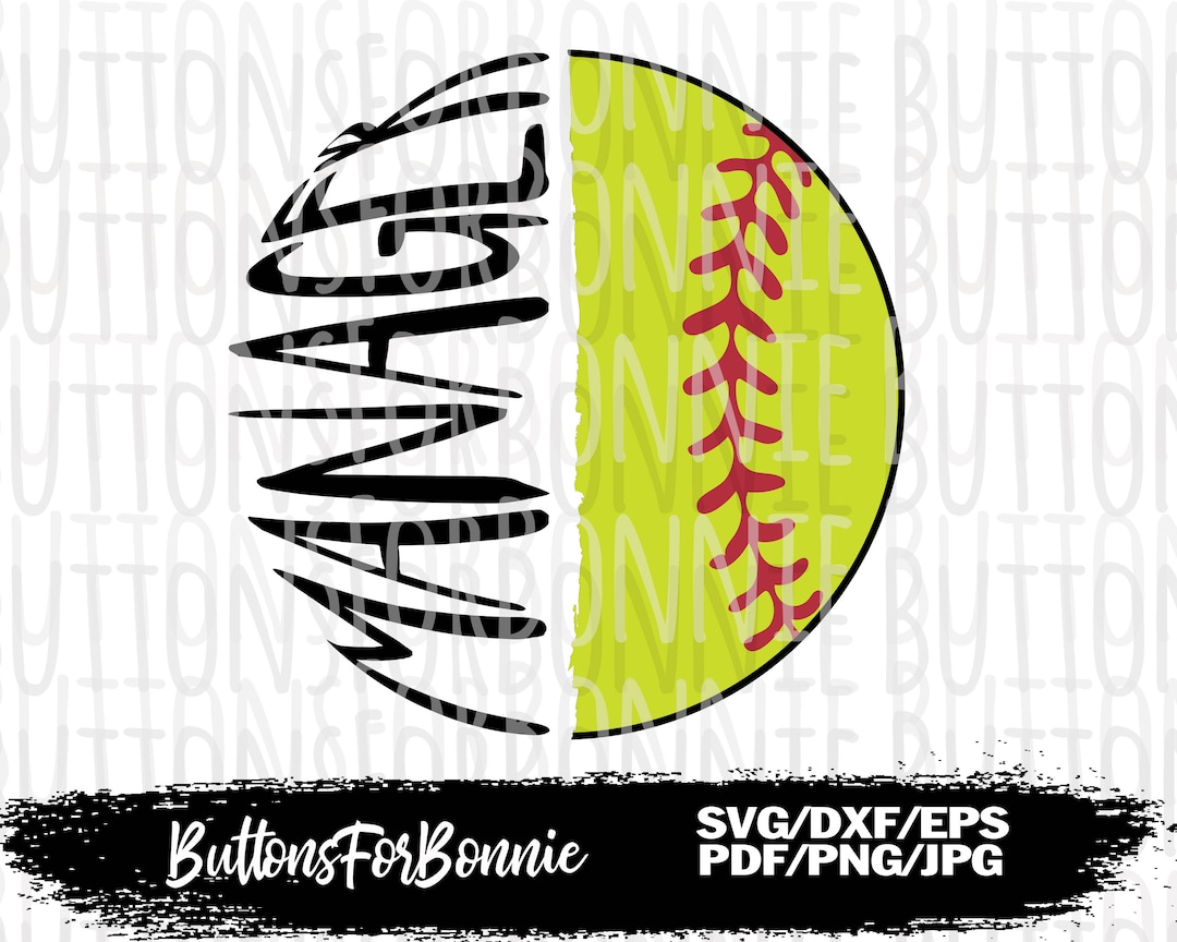 Softball Manager, Softball Svg, Softball Manager Gift, Diy Manager Gift ...