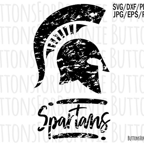 Spartans Svg Spartans Team Svg Game Day SVG Spartans Fan | Etsy