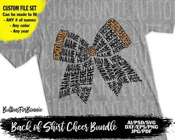 Scrapbooking Papercraft Cheerleaders Template Logo Svg Cheerleaders ...