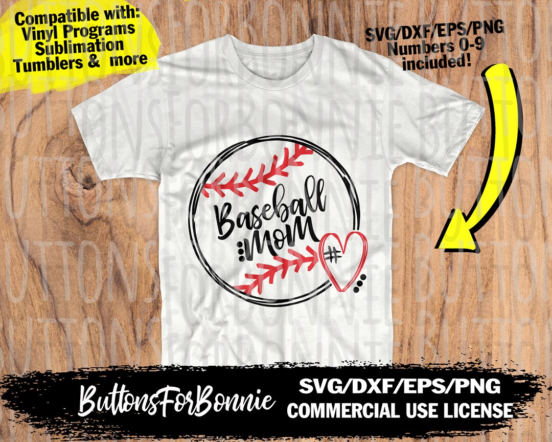 Baseball Svg, Baseball Mom, Baseball Shirt, Baseball Mom Svg, Baseball ...