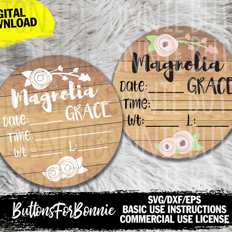 Hospital Birth Door Template - Etsy UK