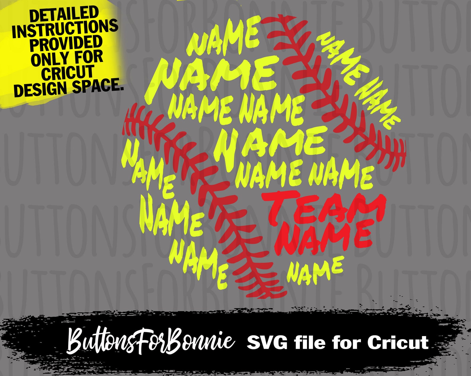 Softball Svg Template Cricut All Star Svg All Star - Etsy