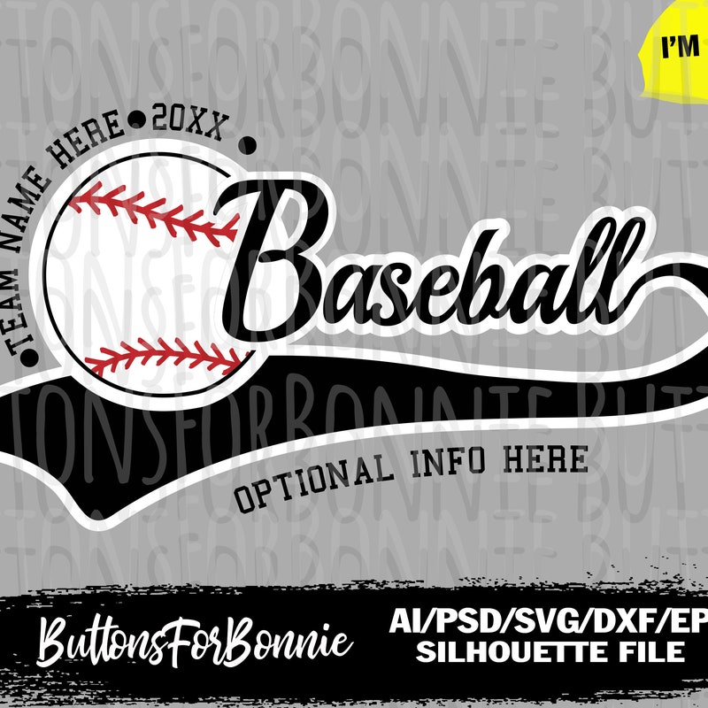 Baseball Team Svg - Etsy