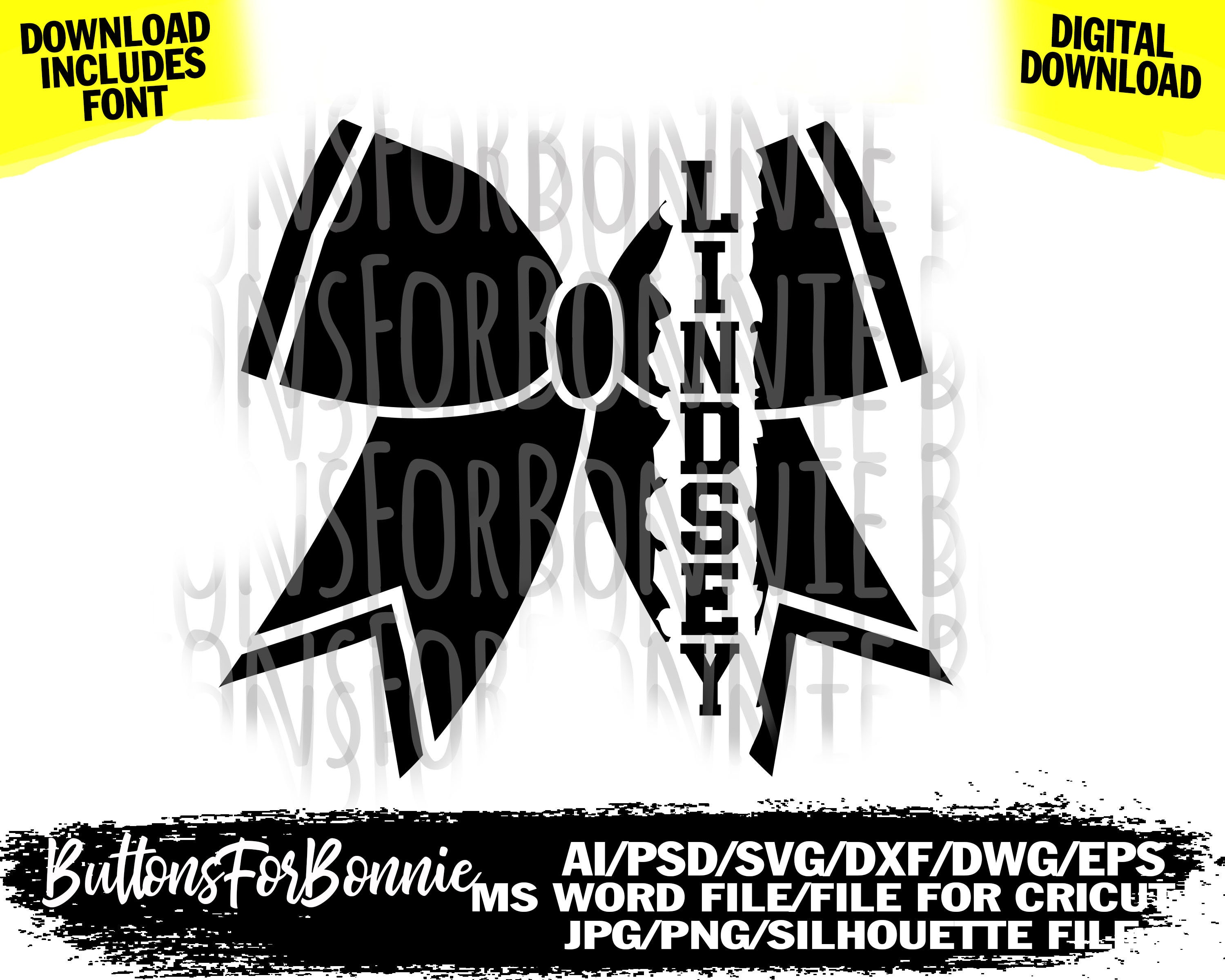 Cheer Bow Svg Bow Svg Template Cheer Name Svg Cheer Mom - Etsy Australia