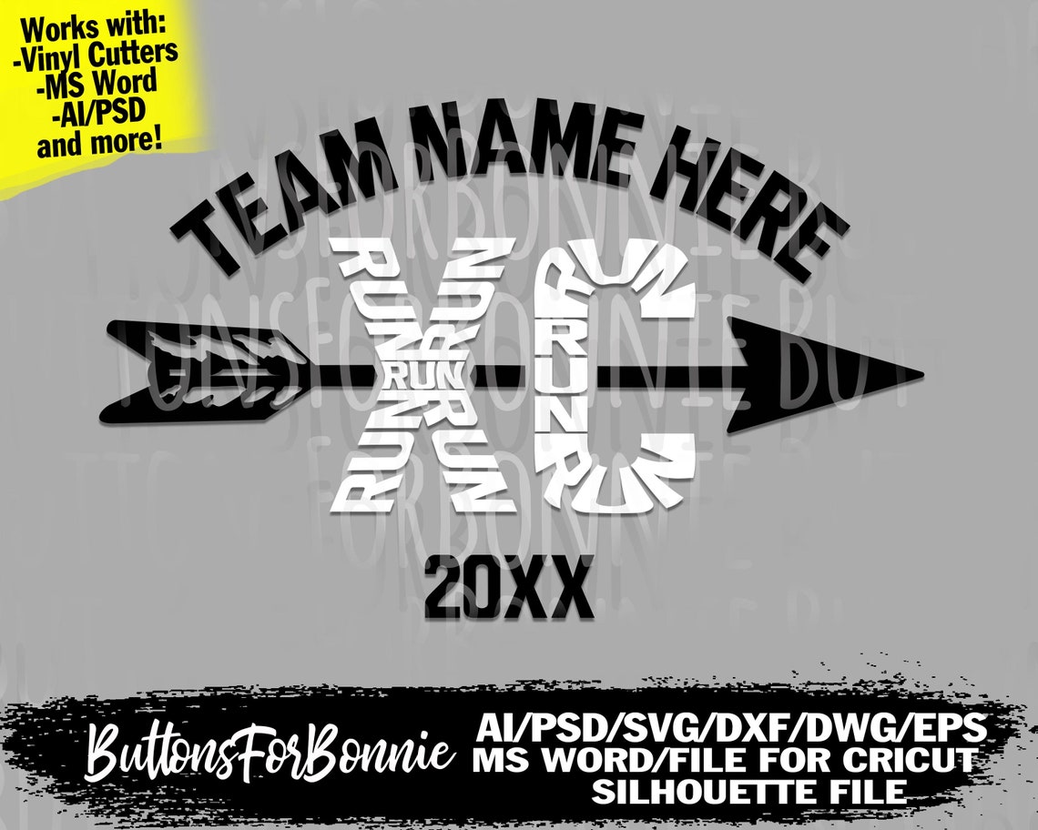 Cross Country Svg Cross Country Team XC Svg Shirt Design - Etsy