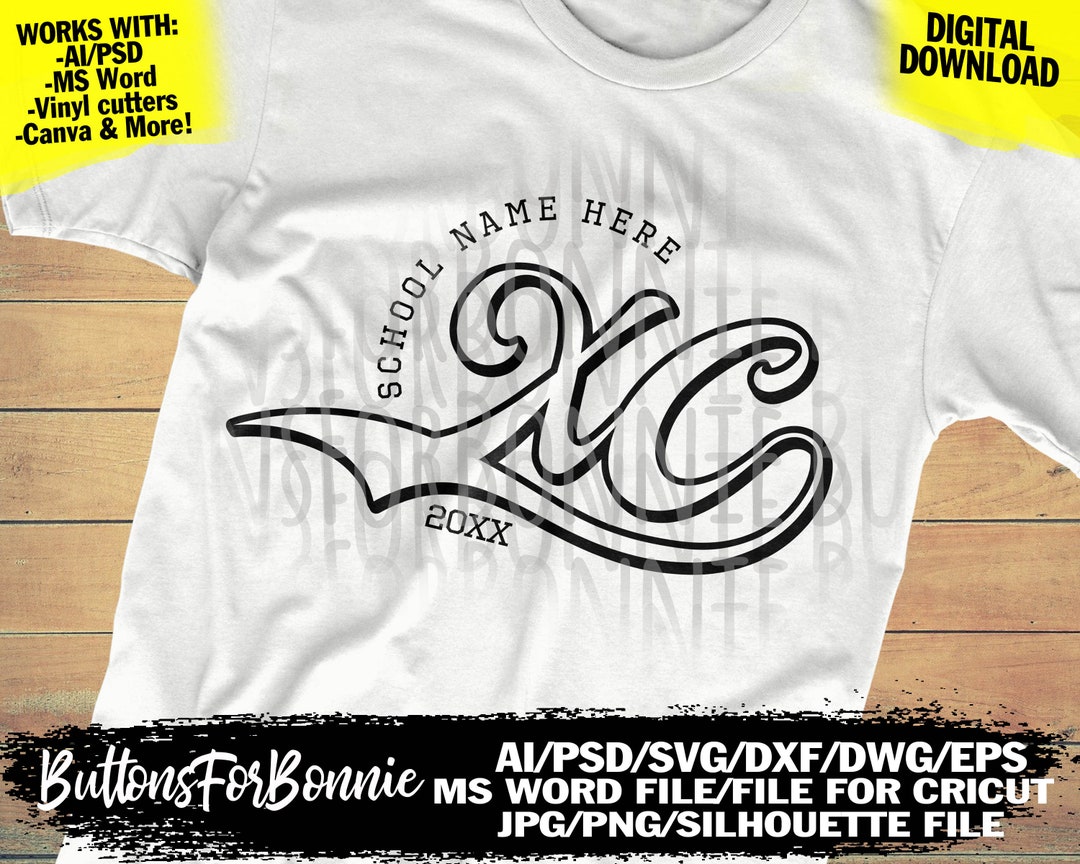 Cross Country Svg, Cross Country Team, Xc Svg, Xc Team Svg, Shirt ...