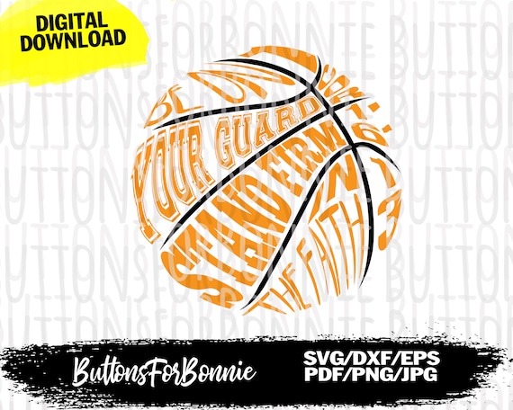 Basketball Svg Bible Basketball Religious Christian - Etsy