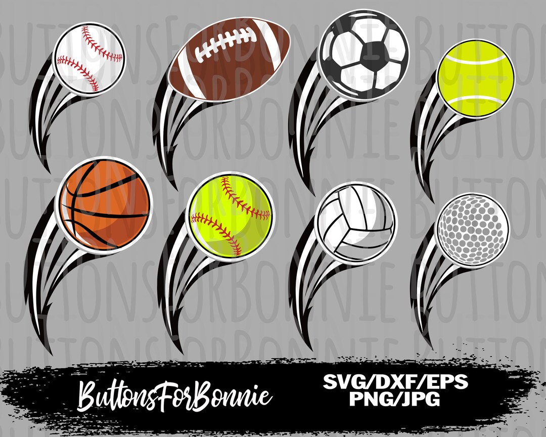 Sports Svg, Swoosh, Baseball, Basketball, Tennis, Softball, Volleyball ...