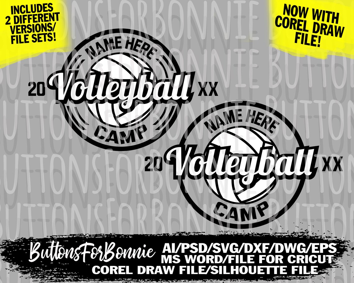 Volleyball Camp Svg, Volleyball SVG, Camp Svg, Digital Cutting File ...